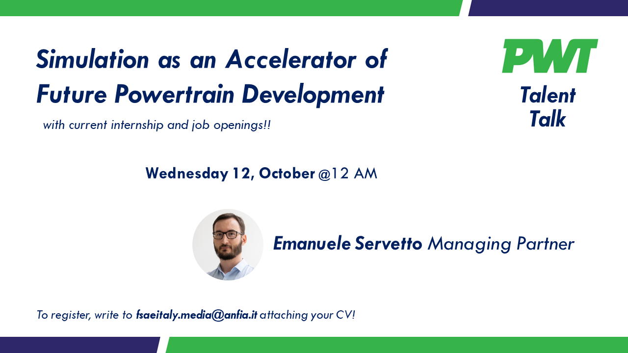 PWT New Talent Talk - GammaTech Engineering